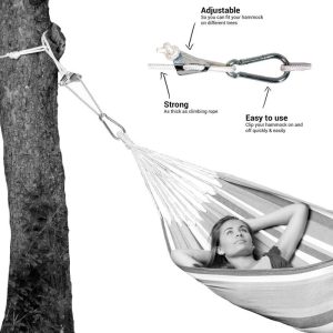Smartrope White 2 pack | Sleepy Hammock