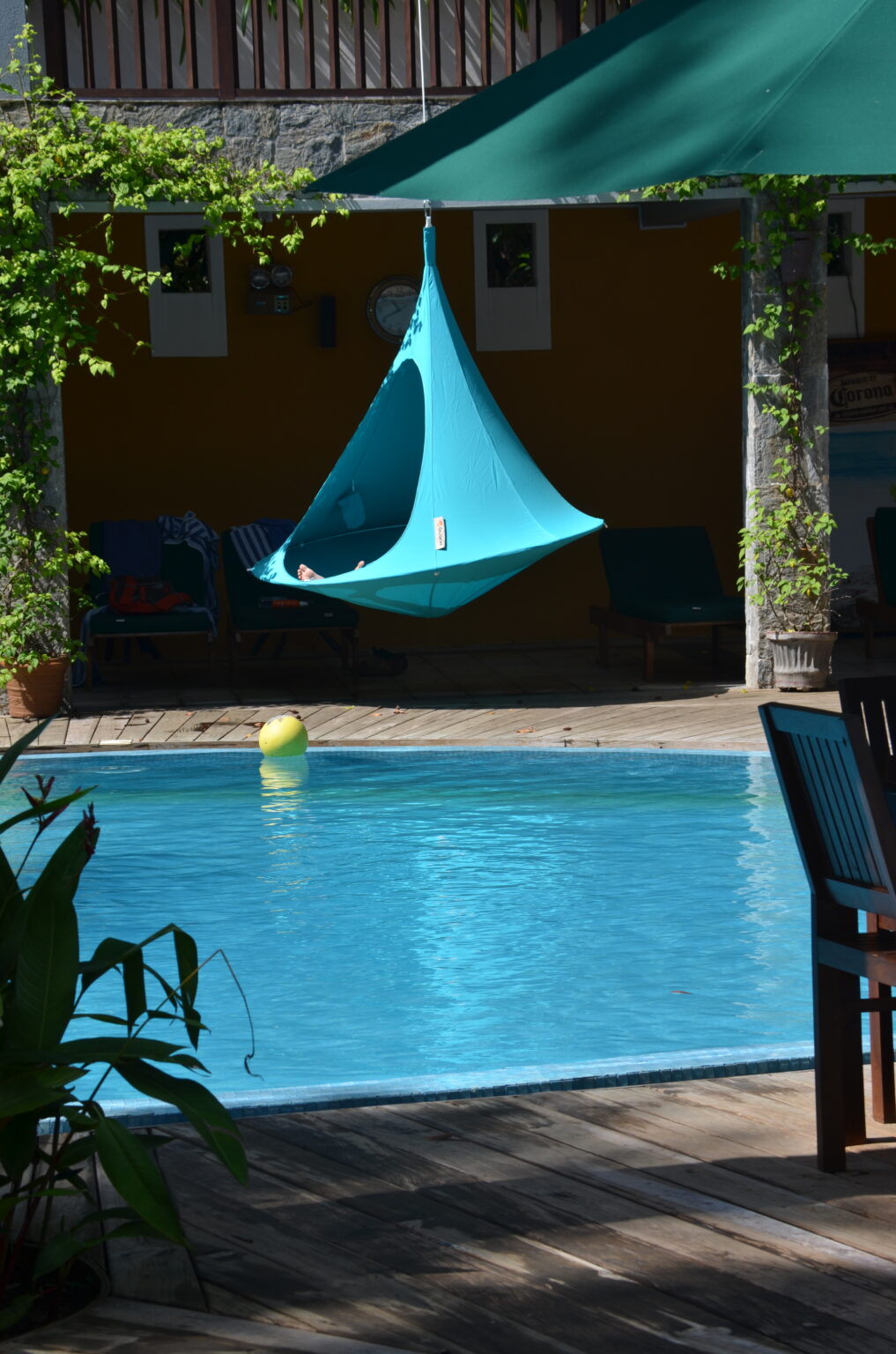 Double Cacoon - Turquoise - Sleepy Hammock